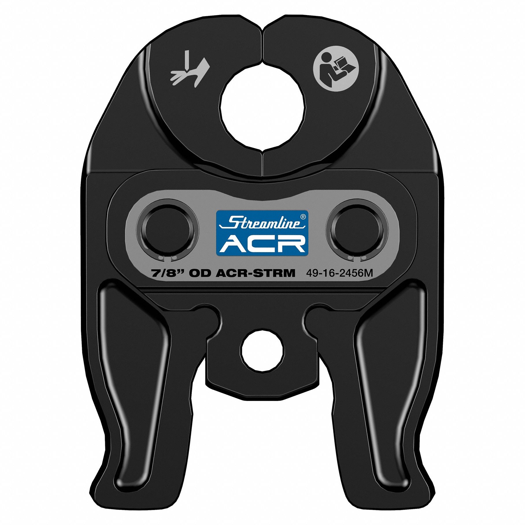 MILWAUKEE, 7/8 in Pipe, Copper, Press Jaw - 820EV3|49-16-2456M - Grainger