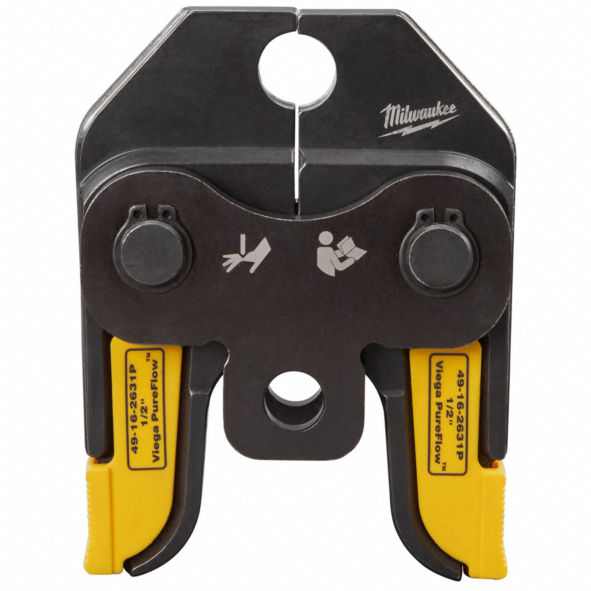 MILWAUKEE, 1/2 in Pipe, PEX, Press Jaw - 53AY70|49-16-2631P - Grainger