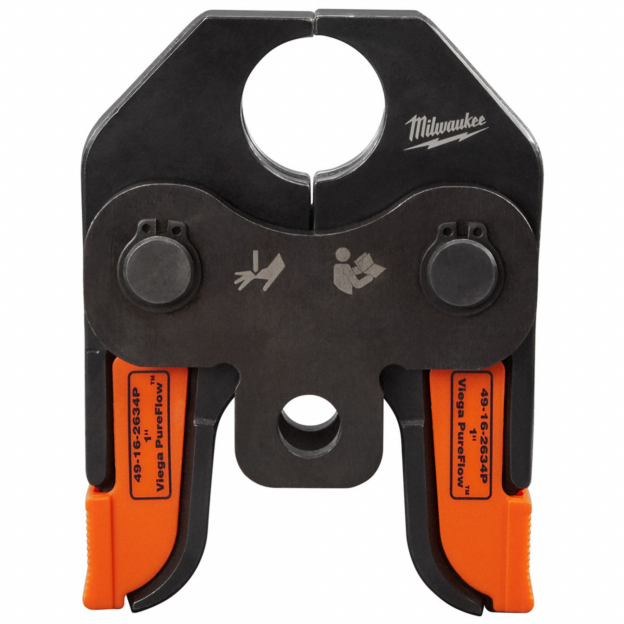 MILWAUKEE, 1 in Pipe, PEX, Press Jaw - 53AY73|49-16-2634P - Grainger