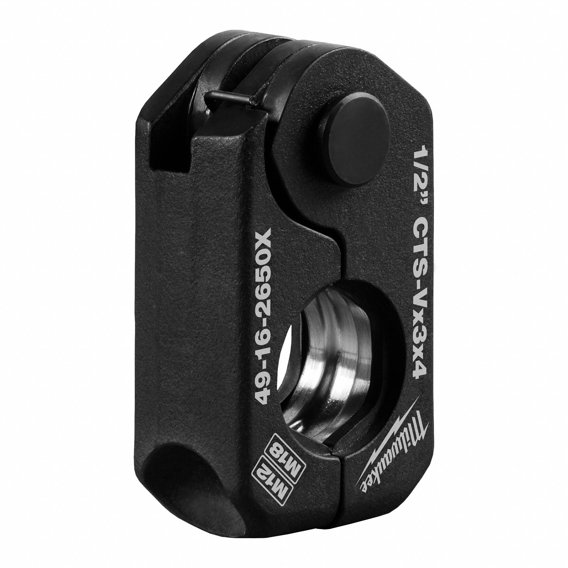 MILWAUKEE, 1/2 in Pipe, Copper/Stainless Steel, Press Ring - 824XW4|49 ...