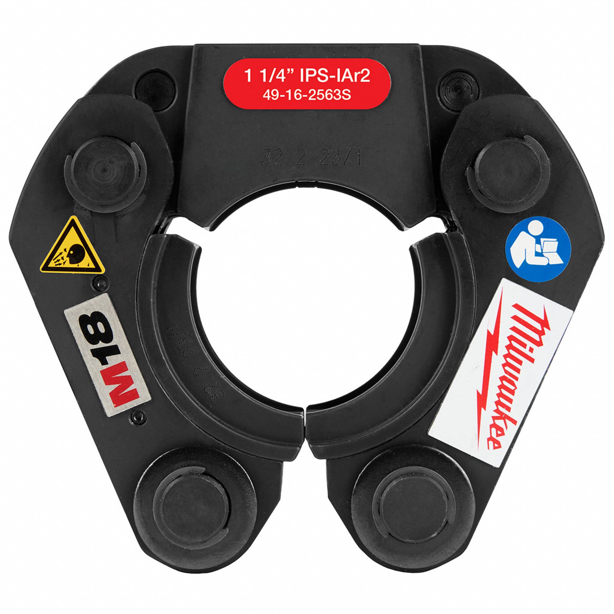 MILWAUKEE, 1 1/4 in Pipe, Stainless Steel, Press Ring - 788WH5|49-16 ...