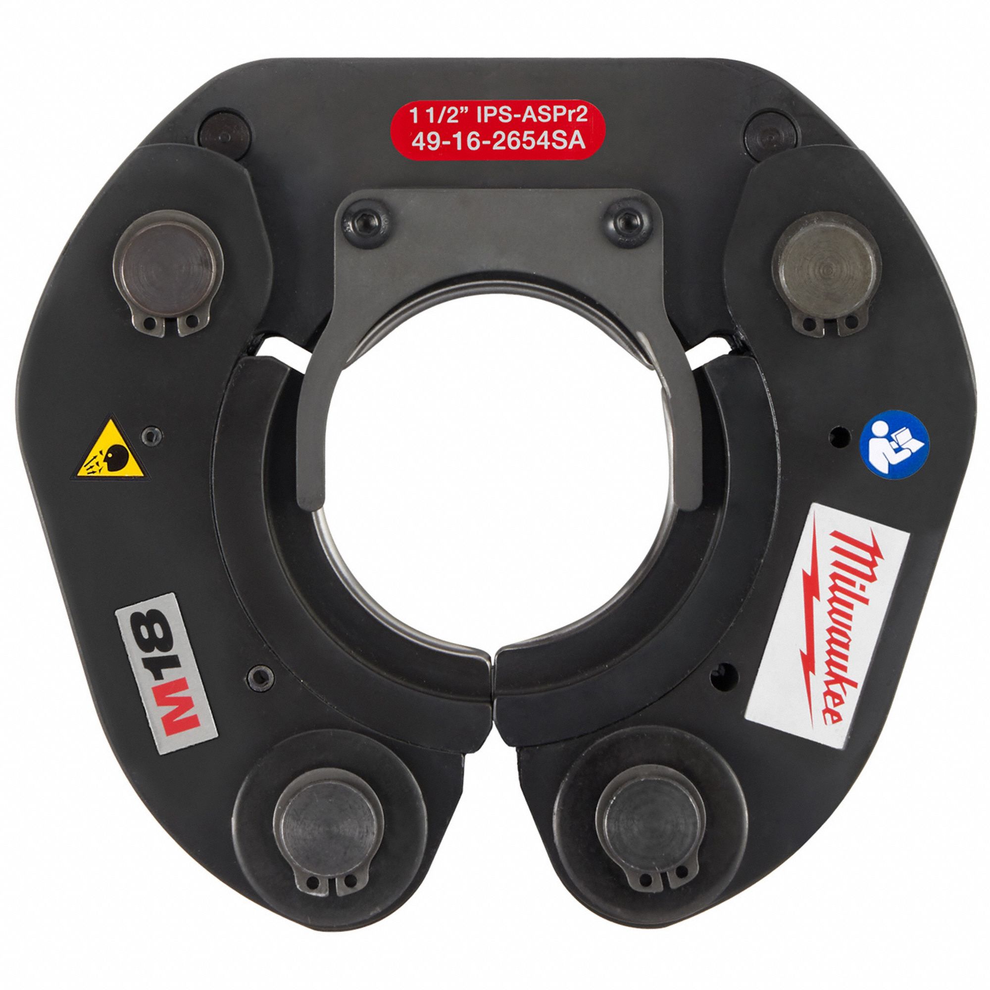 MILWAUKEE, 1 1/2 in Pipe, Stainless Steel, Press Ring - 801NK0|49-16 ...