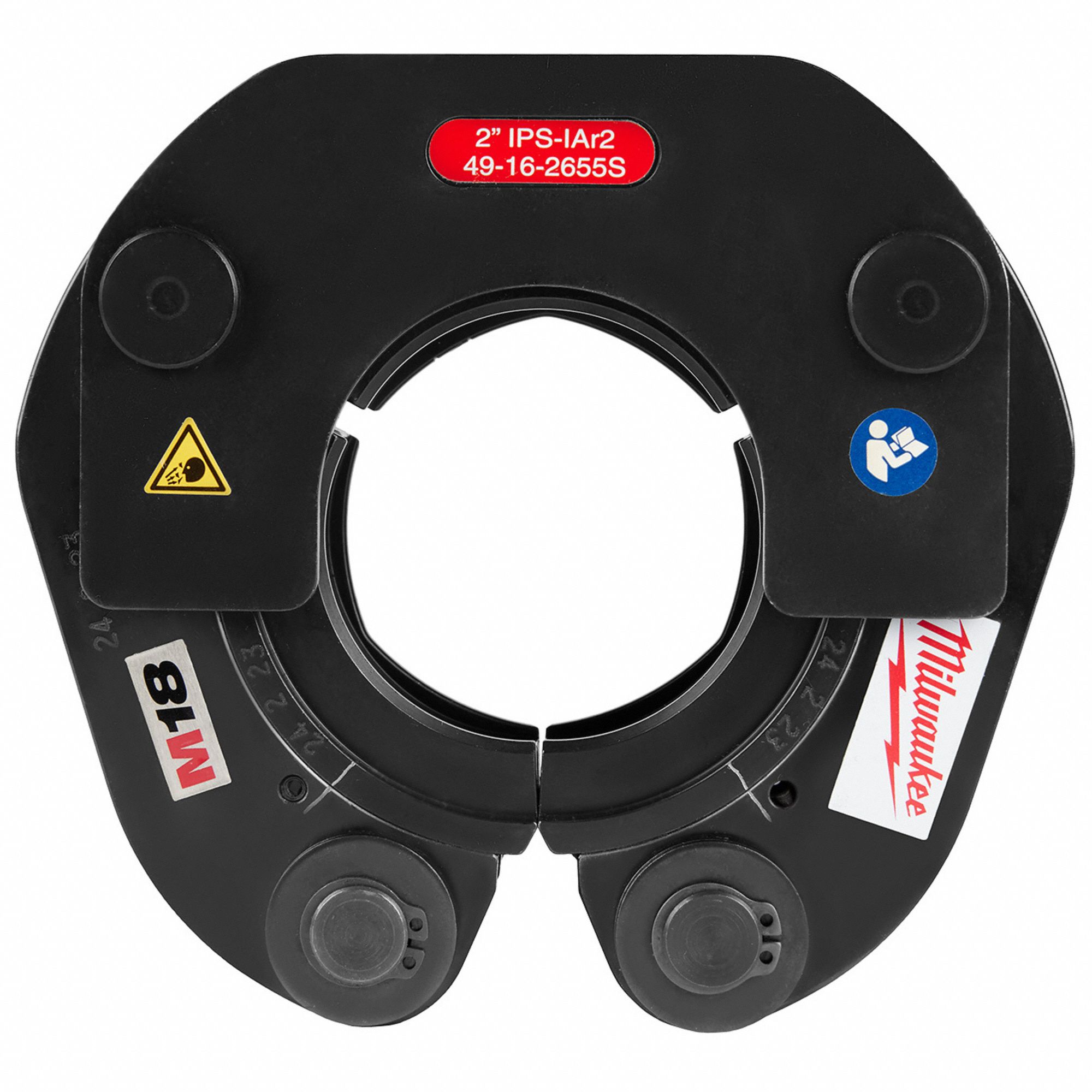 MILWAUKEE, 2 in Pipe, Stainless Steel, Press Ring - 53AZ01|49-16-2655S ...