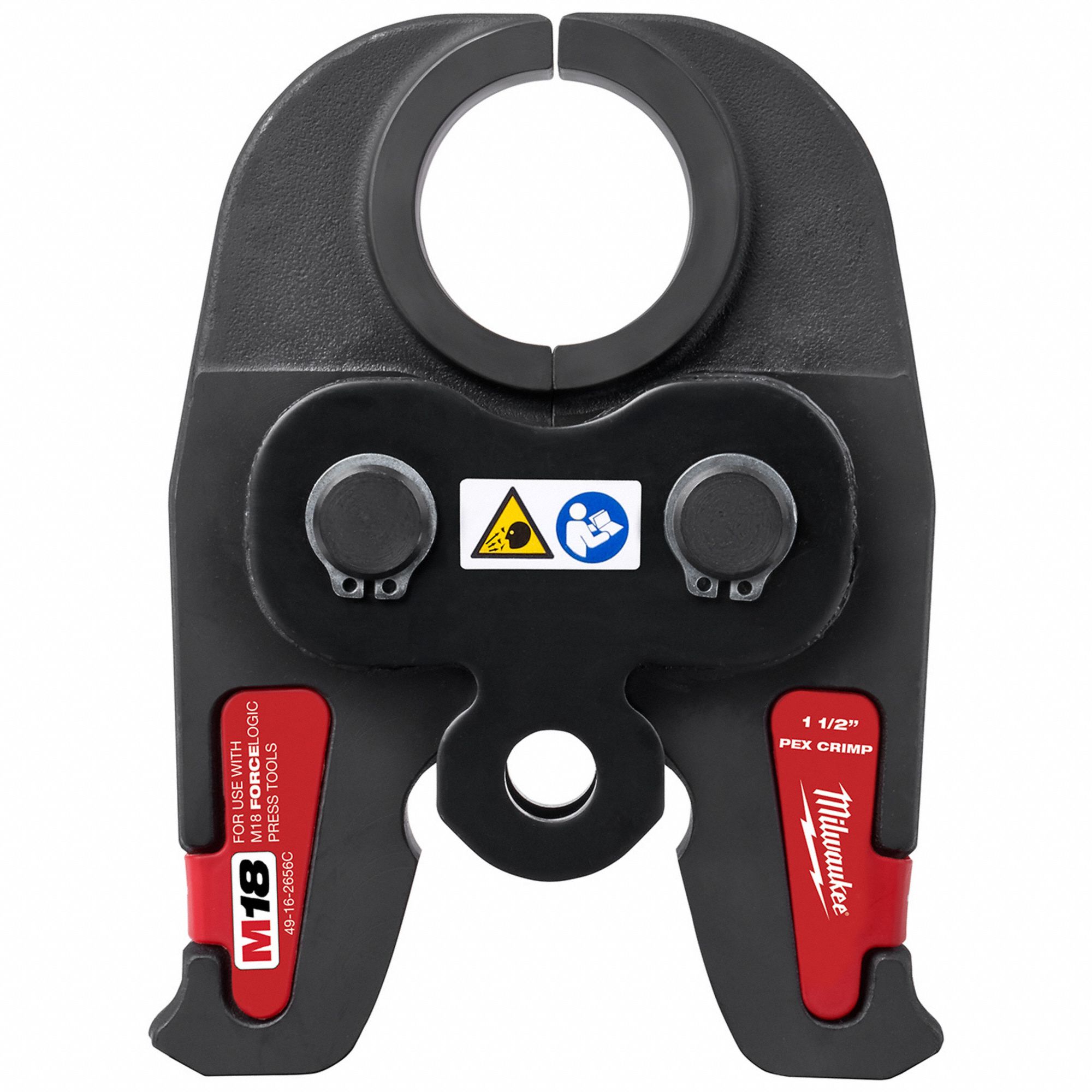 MILWAUKEE, 1 1/2 in Pipe, PEX, Press Jaw - 60GG04|49-16-2656C - Grainger