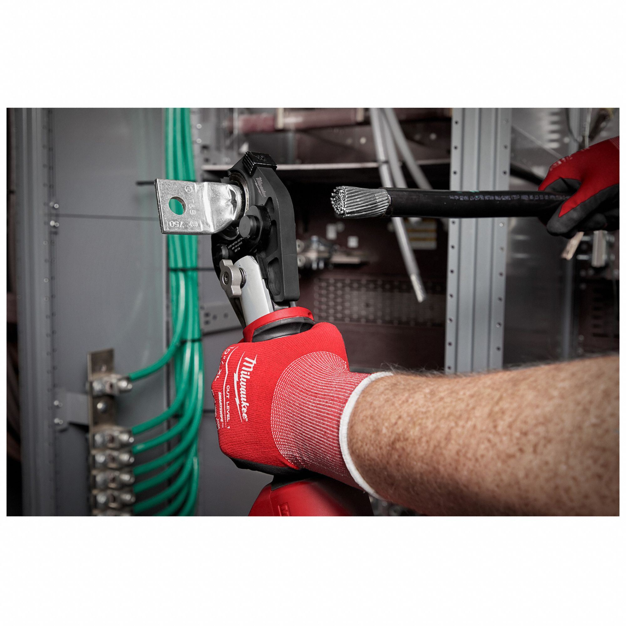 MILWAUKEE Crimping Jaw: For 2679-20, U-Die, 8 AWG to 750 kcmil Copper ...