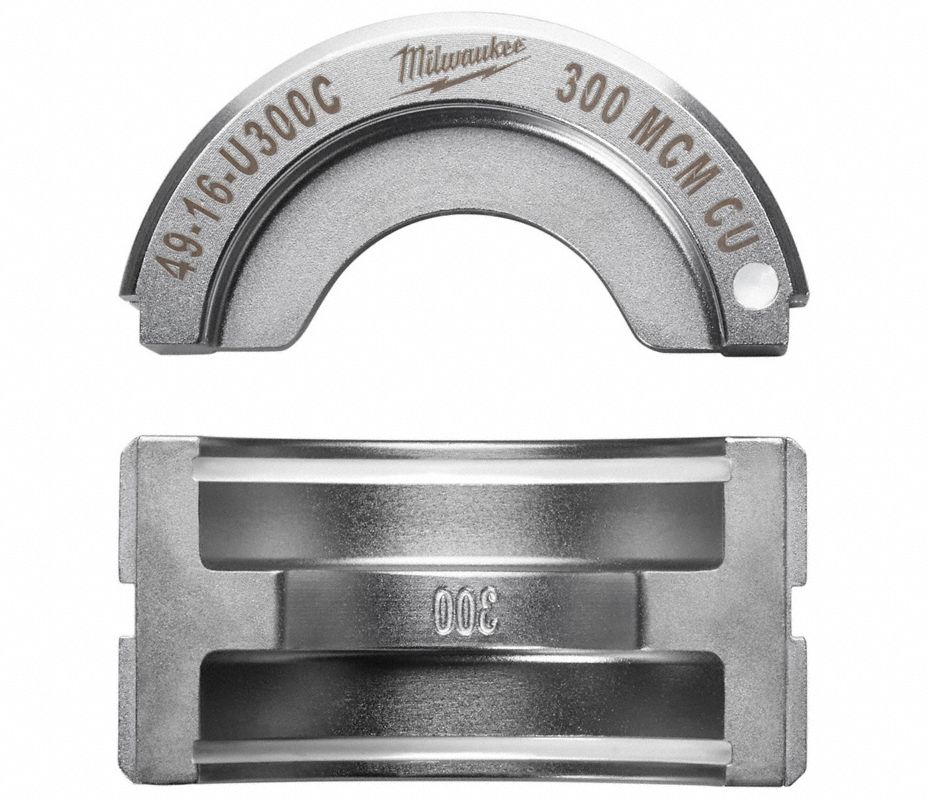 MILWAUKEE Dado p/Crimpadora,En U,6 tons,300 kcmil - Dados para ...