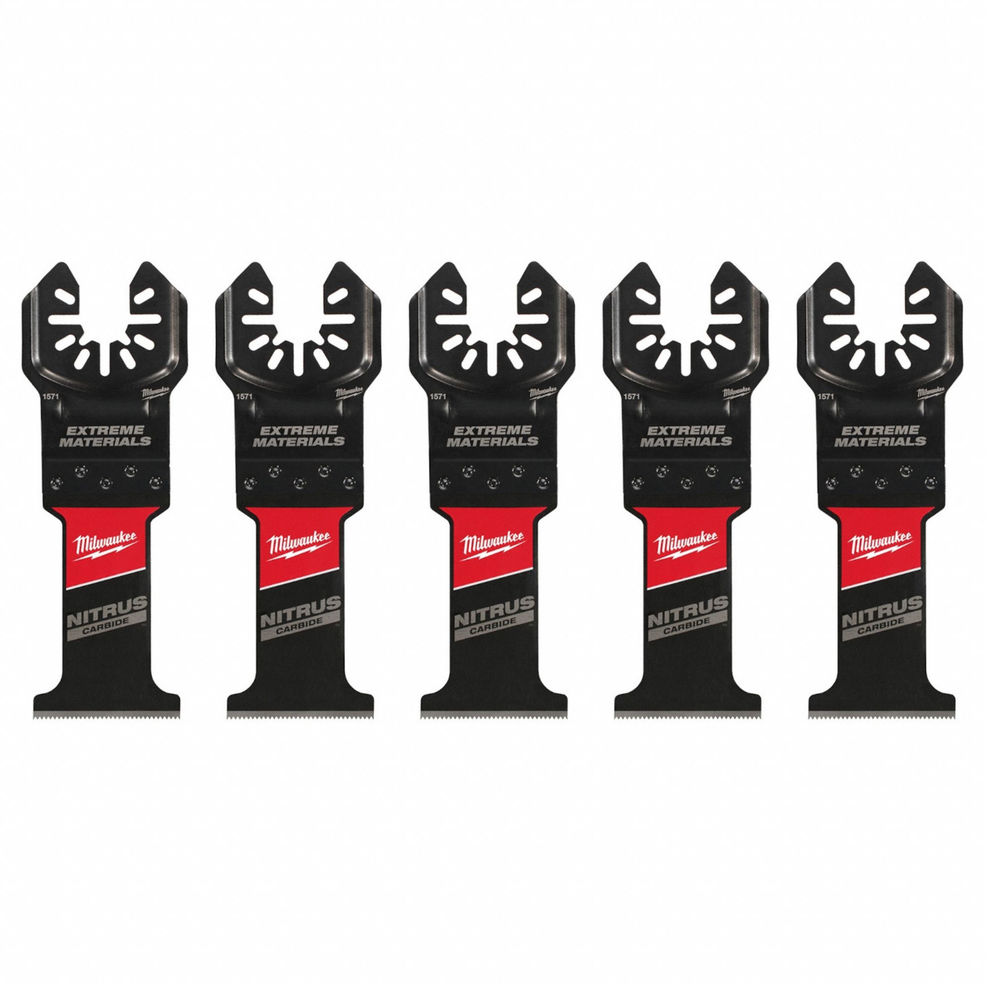 MILWAUKEE, 1 3/8 in Blade Wd, 4 3/16 in Overall Lg, Oscillating Tool ...