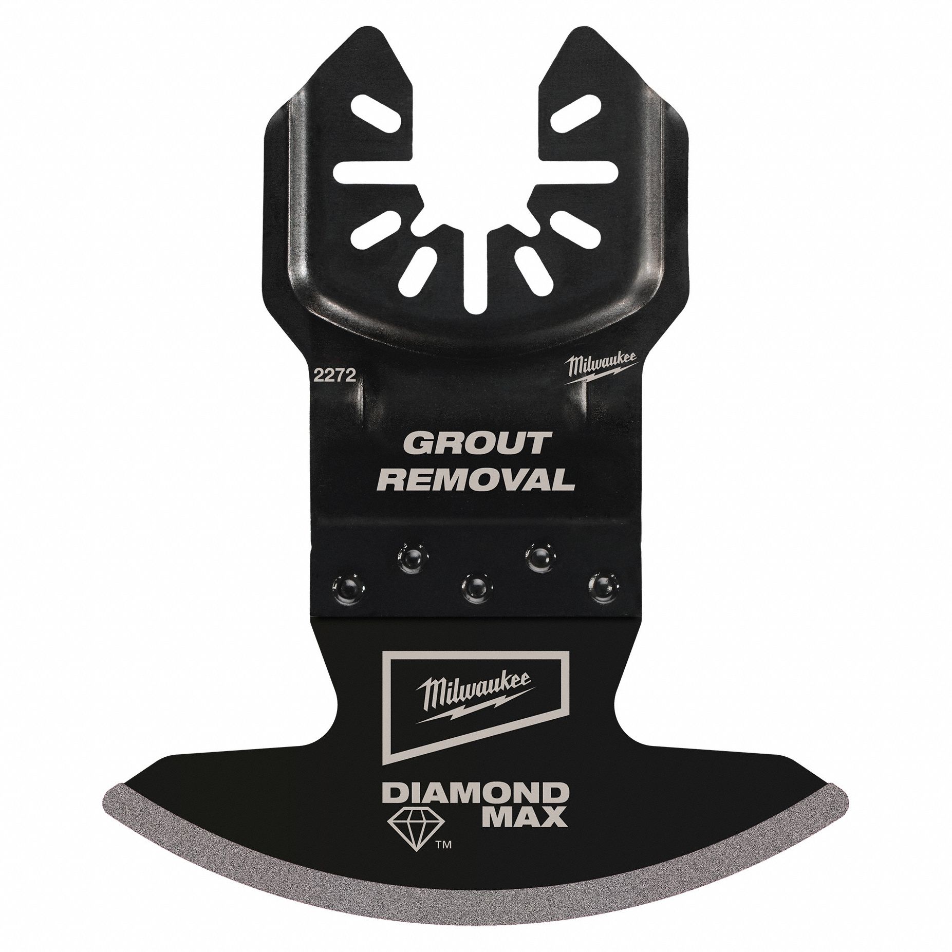 MILWAUKEE, Grout Removal, 3 7/8 in Blade Wd, Oscillating Scraper Blade ...