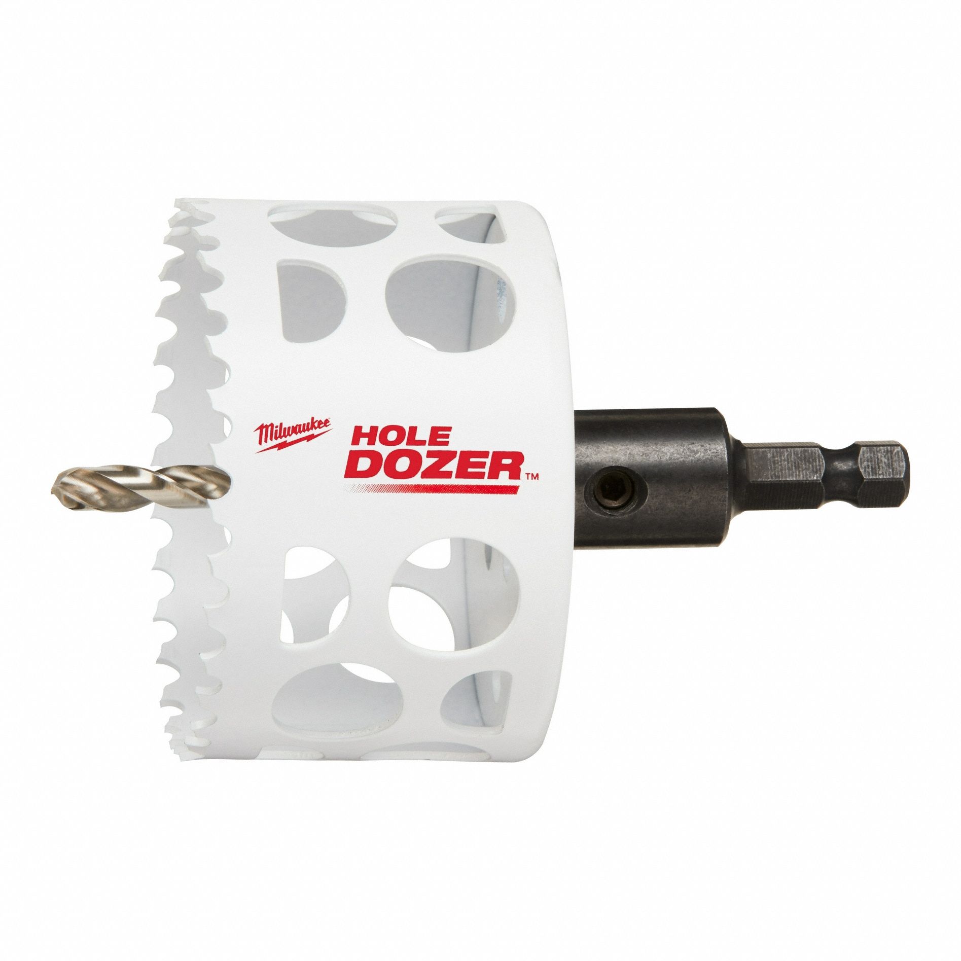 MILWAUKEE, 2 1/2 in Saw Dia., 3.5 Teeth per Inch, Hole Saw - 856EW4|49-56-9669 - Grainger