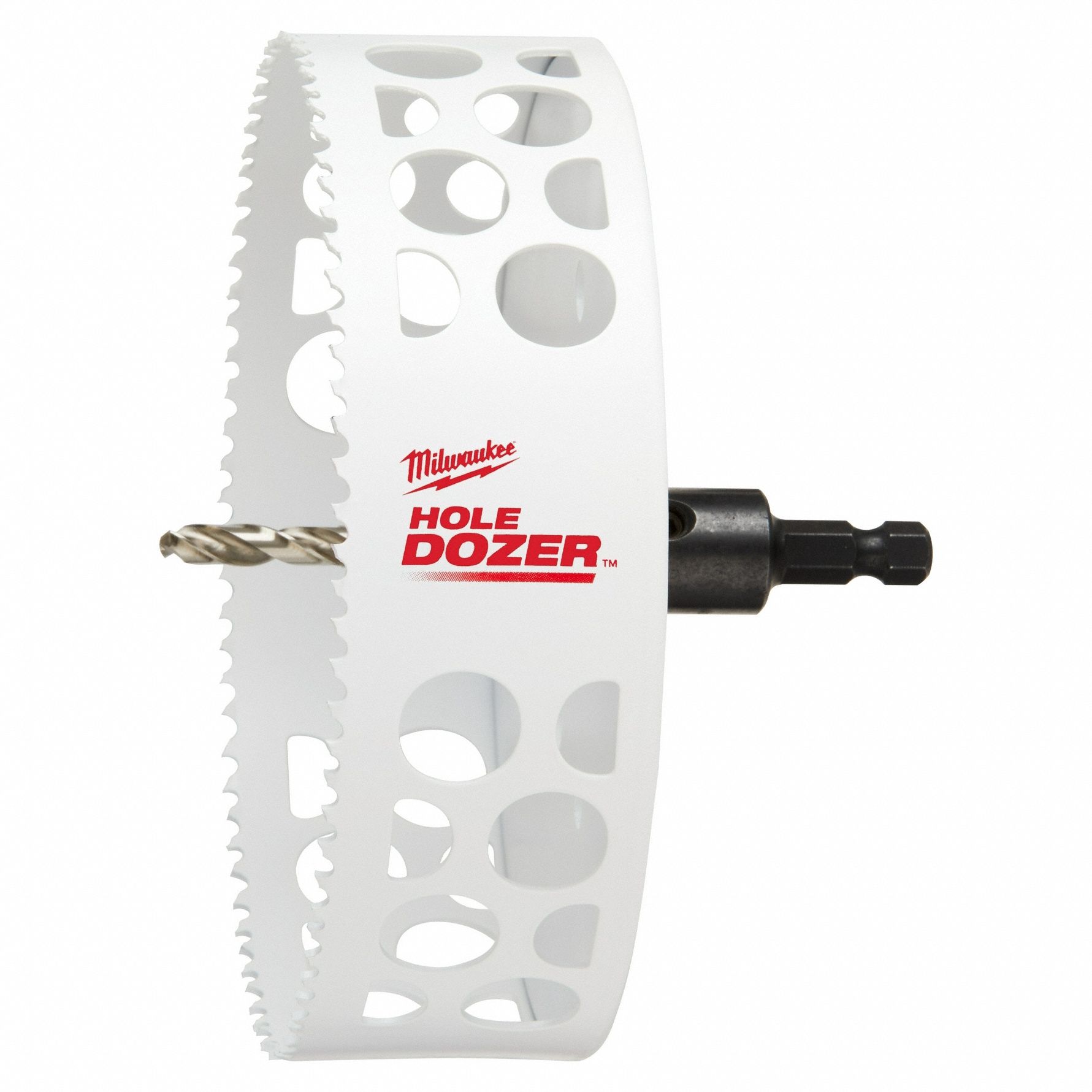 MILWAUKEE, 4 1/4 in Saw Dia., 3/5 Teeth per Inch, Hole Saw - 61UX24|49-56-9698 - Grainger