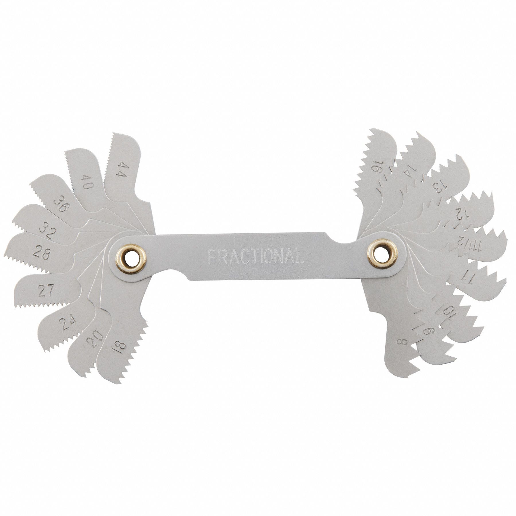 MILWAUKEE, SAE, 8 to 44 TPI, Thread Gauge - 820RG4|49-57-5011 - Grainger