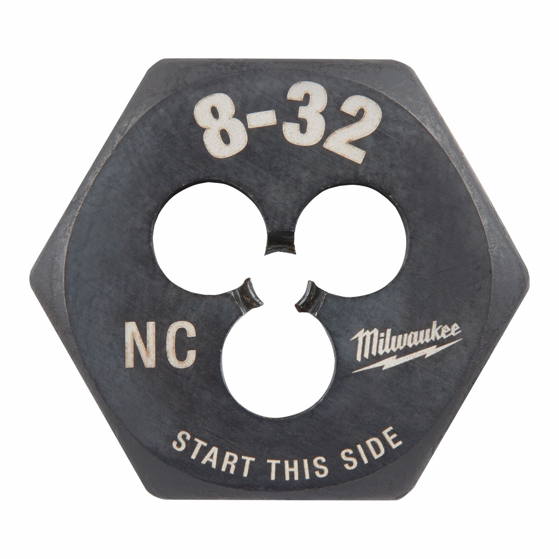 MILWAUKEE, Solid, Carbon Steel, Hex Threading Die - 820RN4|49-57-5321 ...