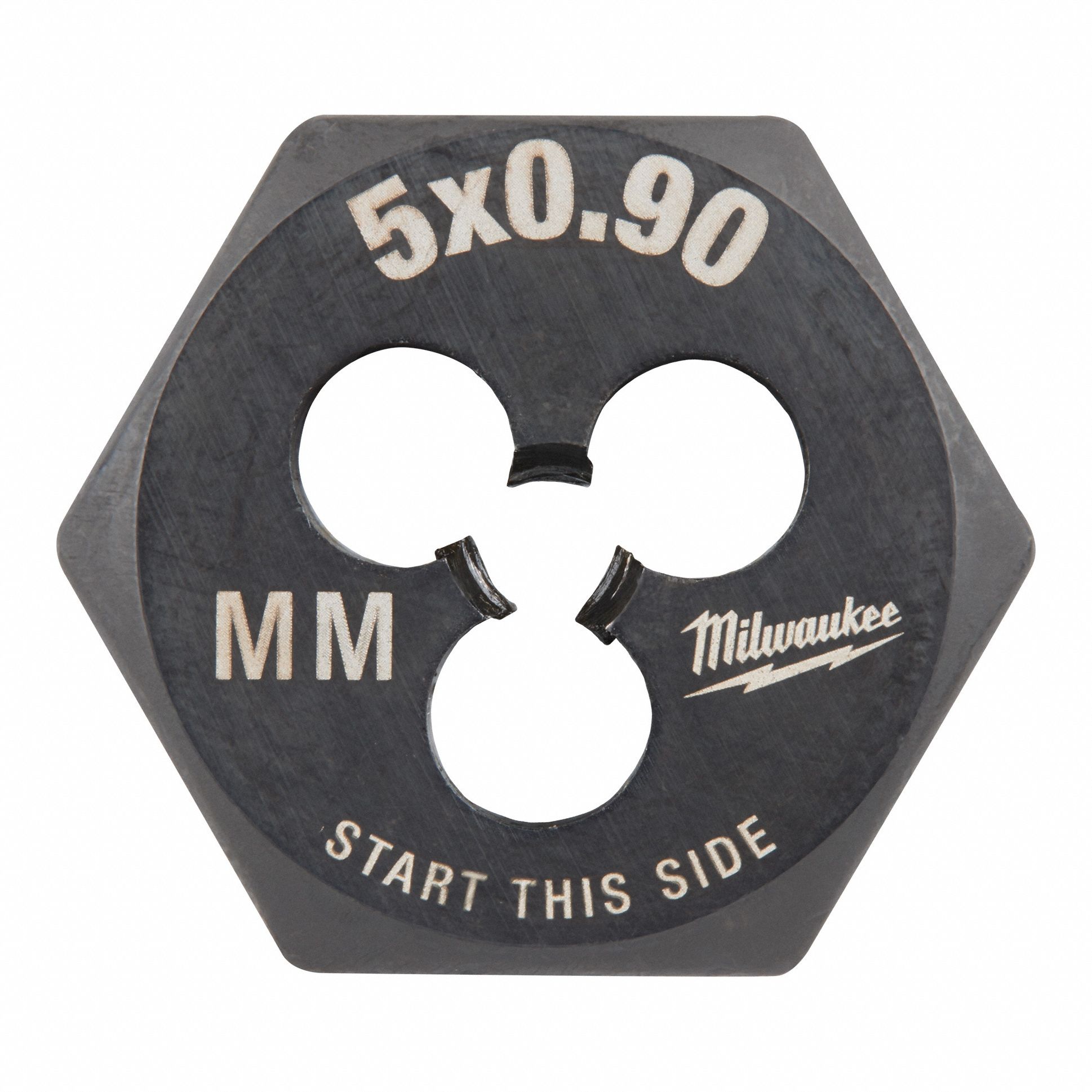 MILWAUKEE, Solid, Right Hand, Hex Threading Die - 820RN7|49-57-5328 ...