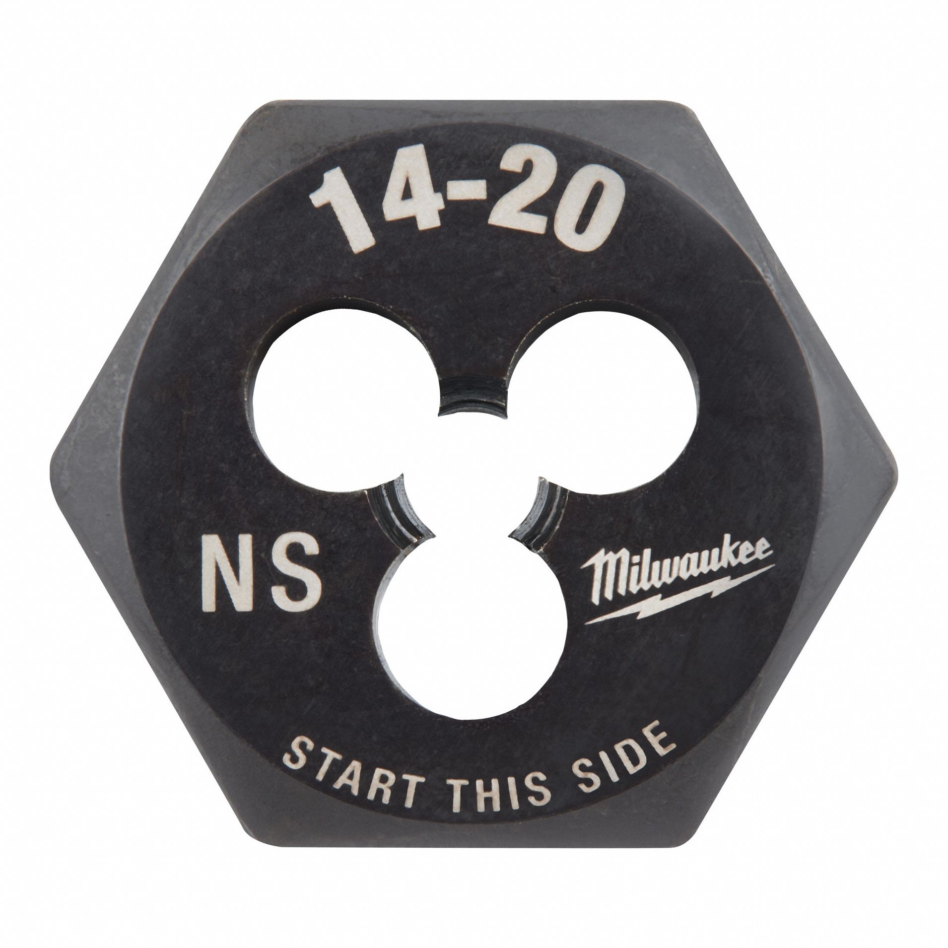 MILWAUKEE, Solid, Carbon Steel, Hex Threading Die - 820RP0|49-57-5333 ...
