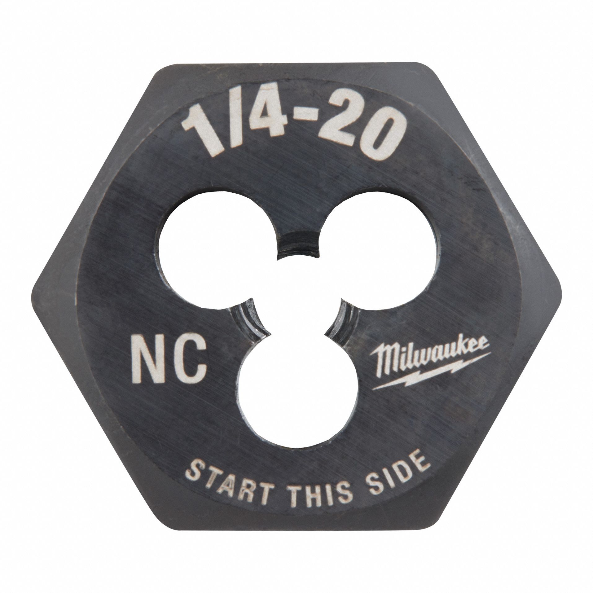 MILWAUKEE, Solid, Right Hand, Hex Threading Die - 820RP1|49-57-5334 ...