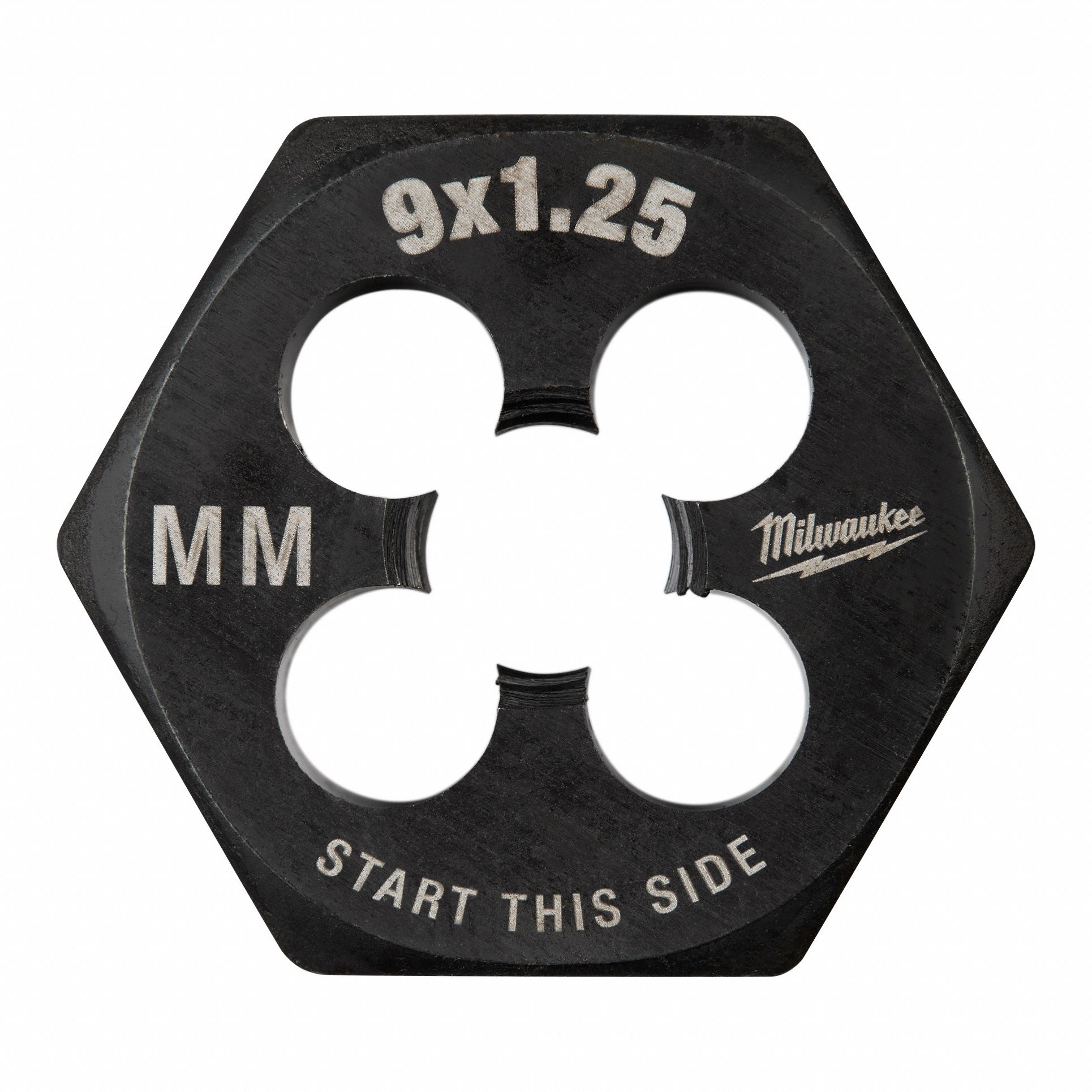 MILWAUKEE, Solid, Right Hand, Hex Threading Die - 820RP9|49-57-5347 ...