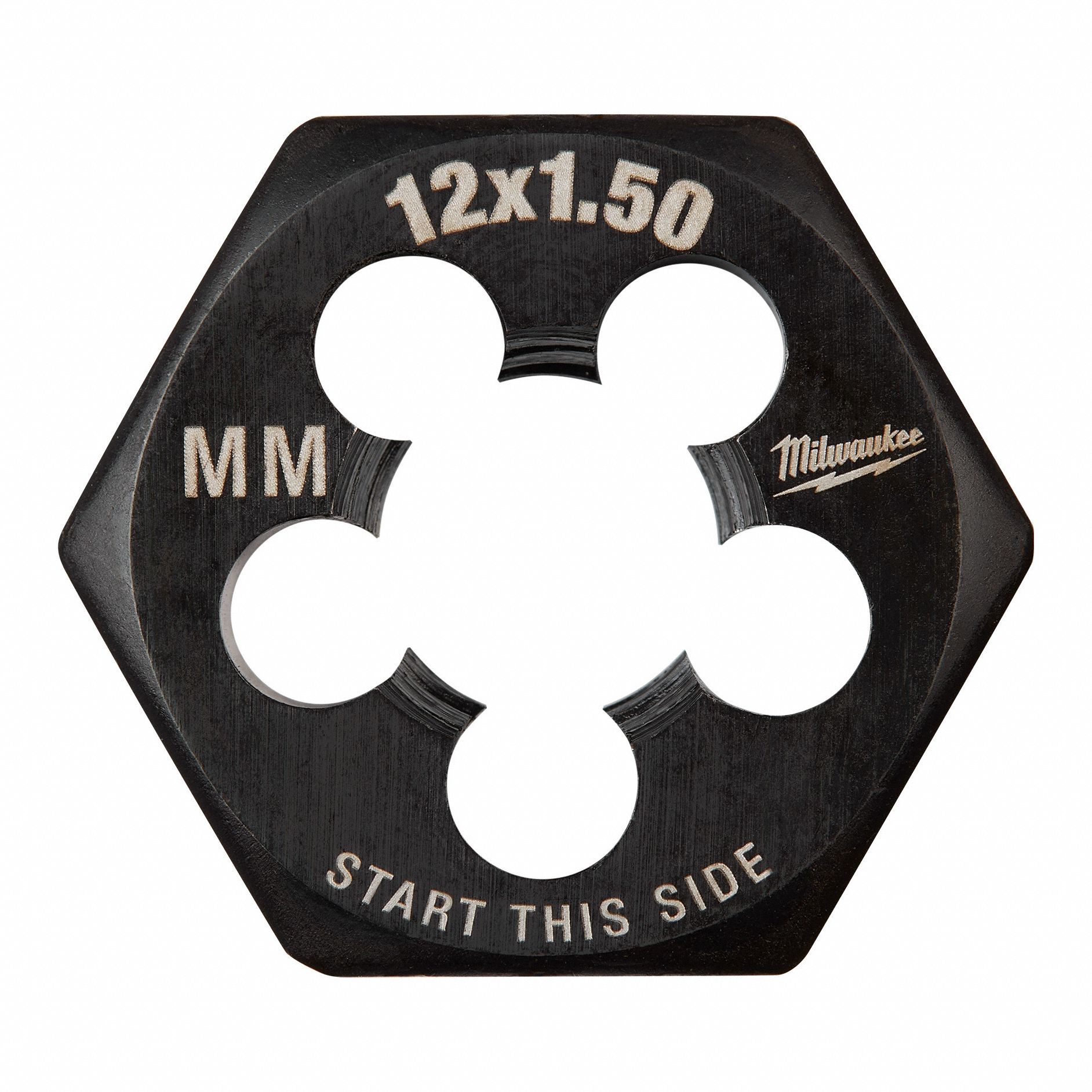 MILWAUKEE, Solid, Right Hand, Hex Threading Die - 820RT0|49-57-5359 ...