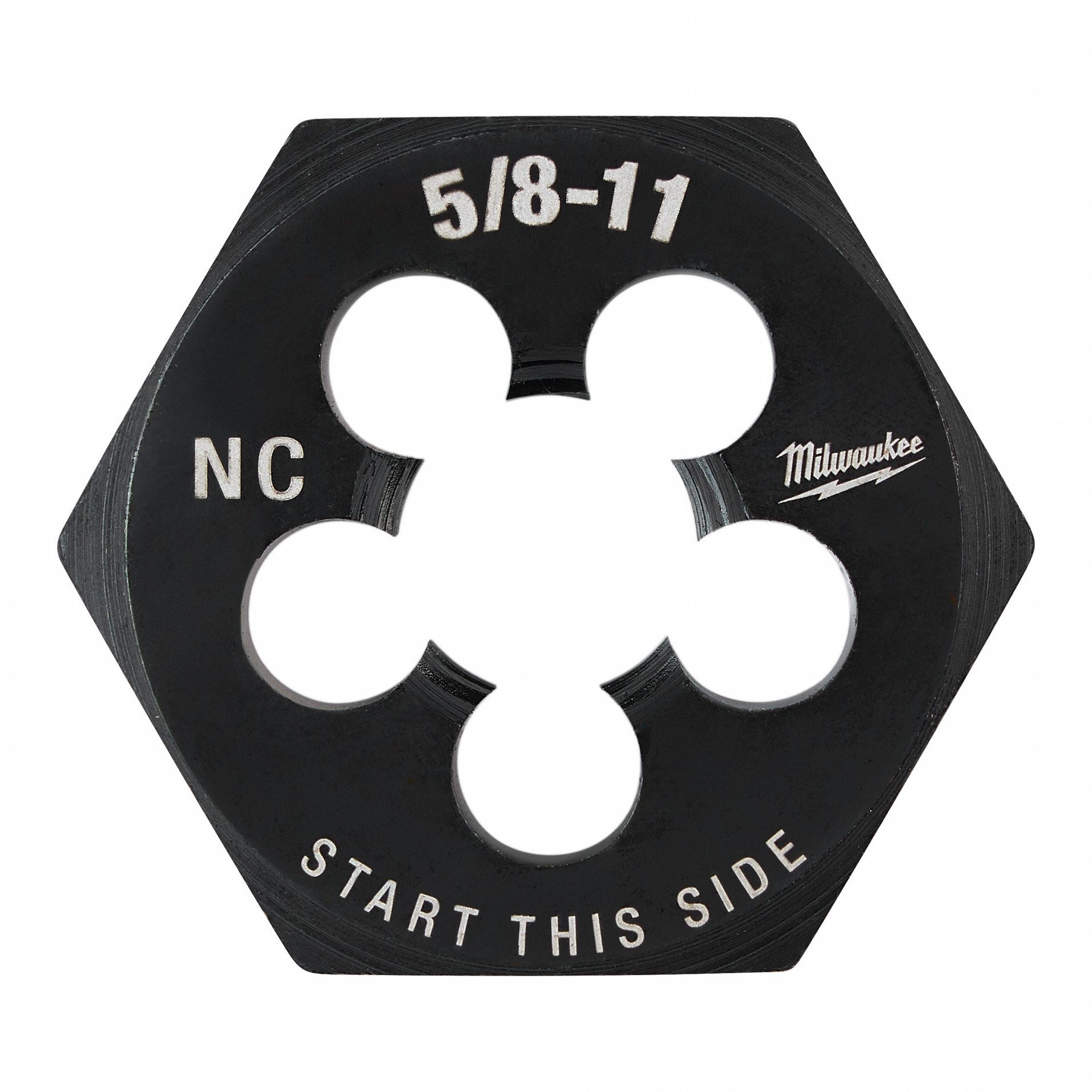 MILWAUKEE, Solid, Right Hand, Hex Threading Die - 820RT7|49-57-5369 ...