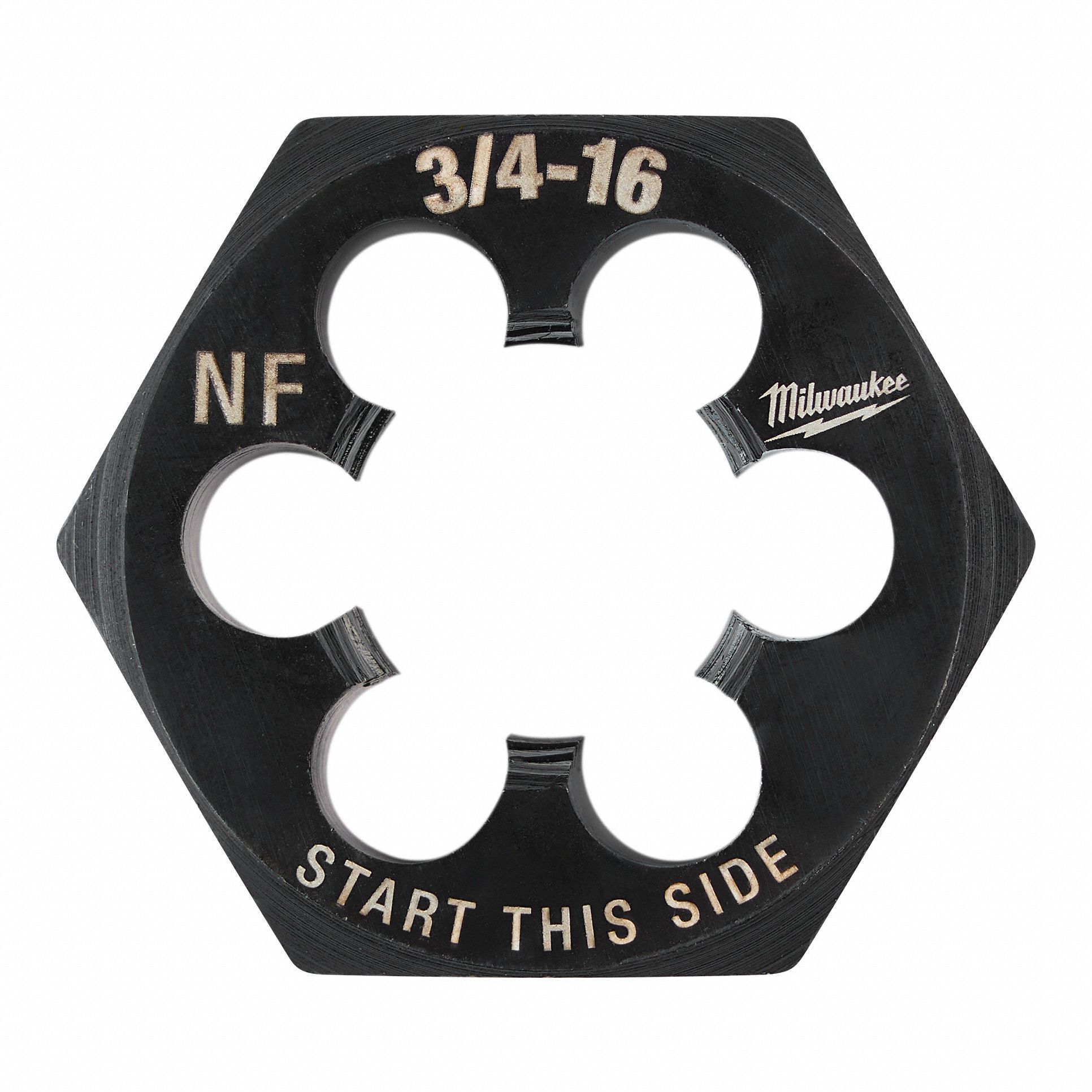 MILWAUKEE, Solid, Carbon Steel, Hex Threading Die - 820RU0|49-57-5378 ...