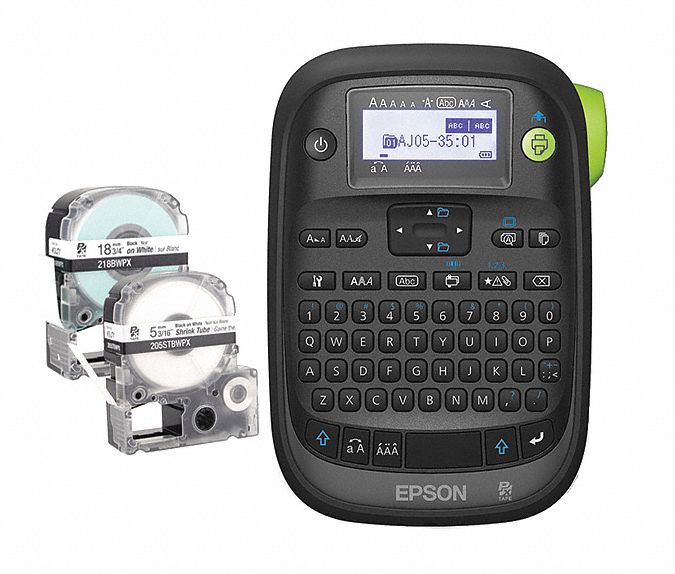 EPSON Portable Label Printer, LABELWORKS PX - 490R17|LW-PX300GST - Grainger EPSON Portable Label Printer, LABELWORKS PX - 490R17|LW-PX300GST - Grainger