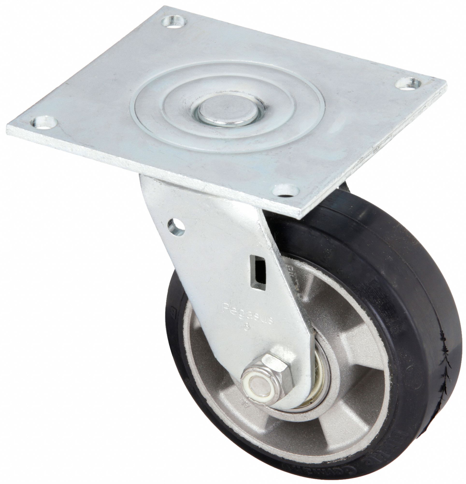 APPROVED VENDOR Rueda c/Placa,4-15/16" diá.,2" An - 490V80 | P21S-ALEV ...