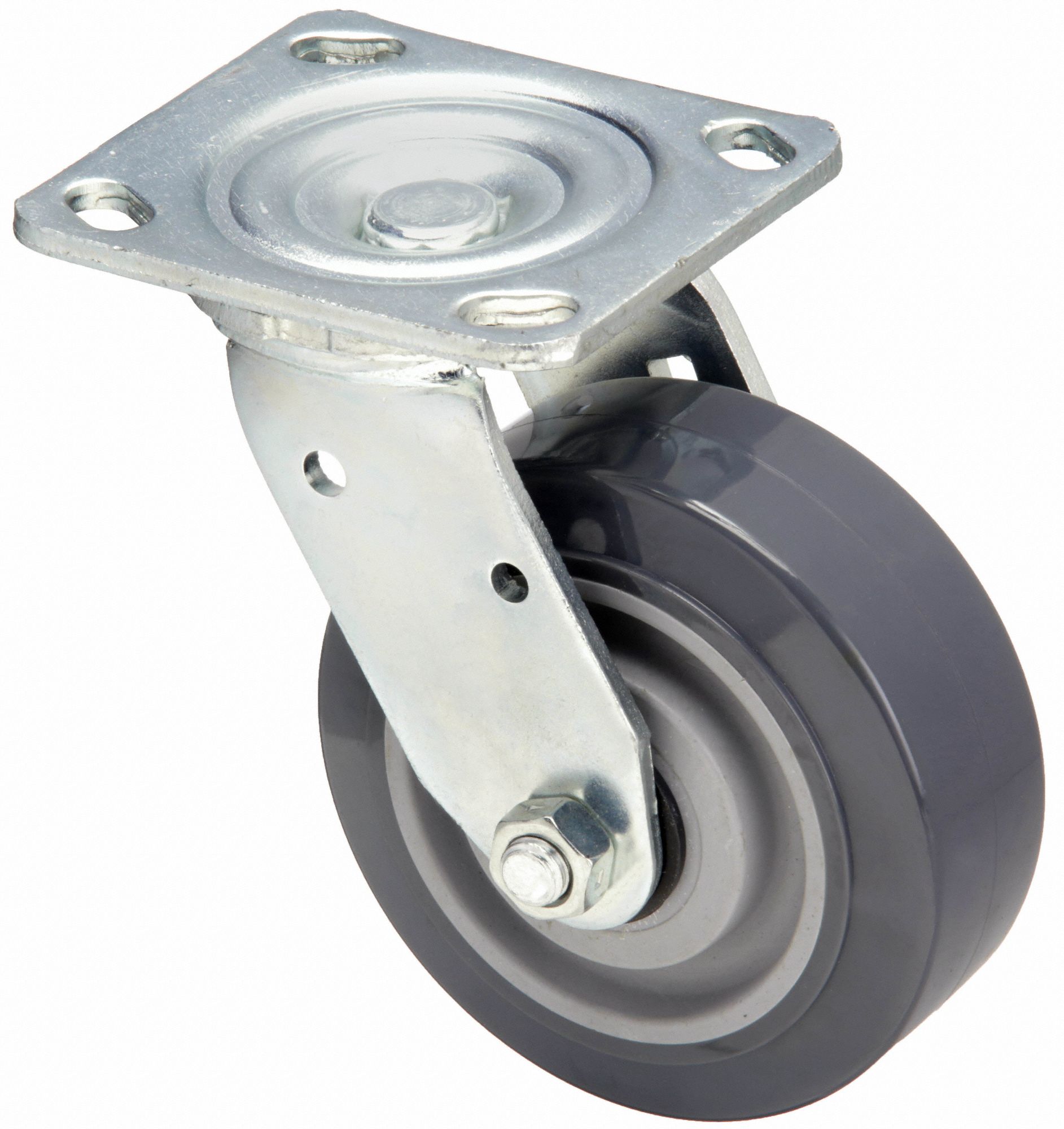 Swivel, Directional Lock, Plate Caster - 490W06|P21S-UP050R-14-DL ...