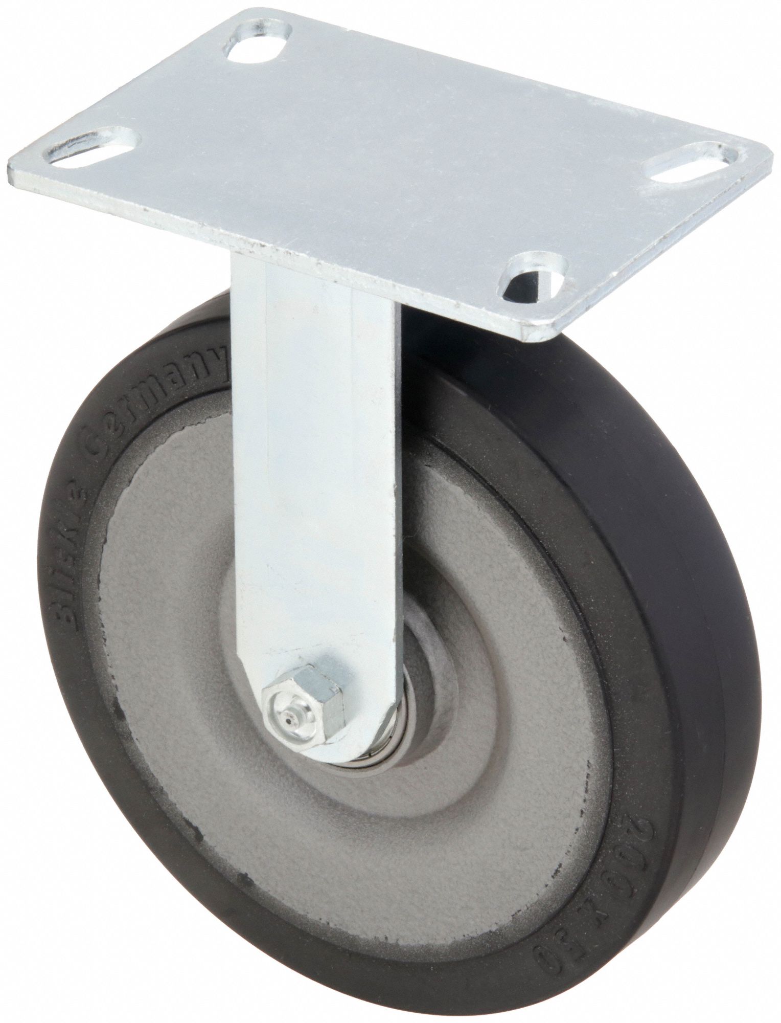 APPROVED VENDOR Rueda c/Placa s/Eje Pivote,7-7/8" diá. - 490W08 | P25R ...