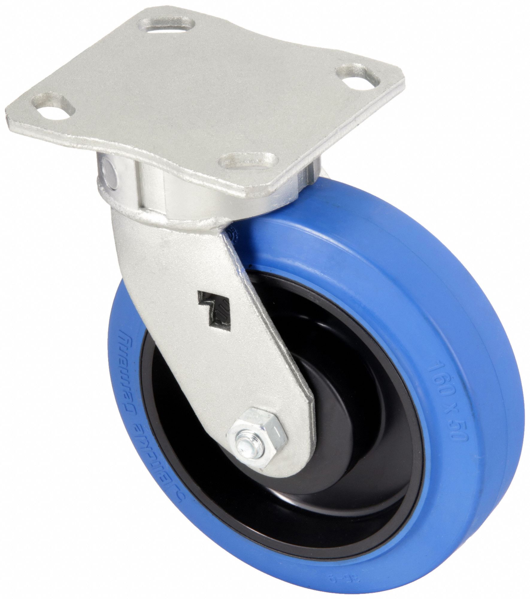 APPROVED VENDOR Rueda c/Placa s/Eje Pivote,6" diá. - Ruedas con Placa ...