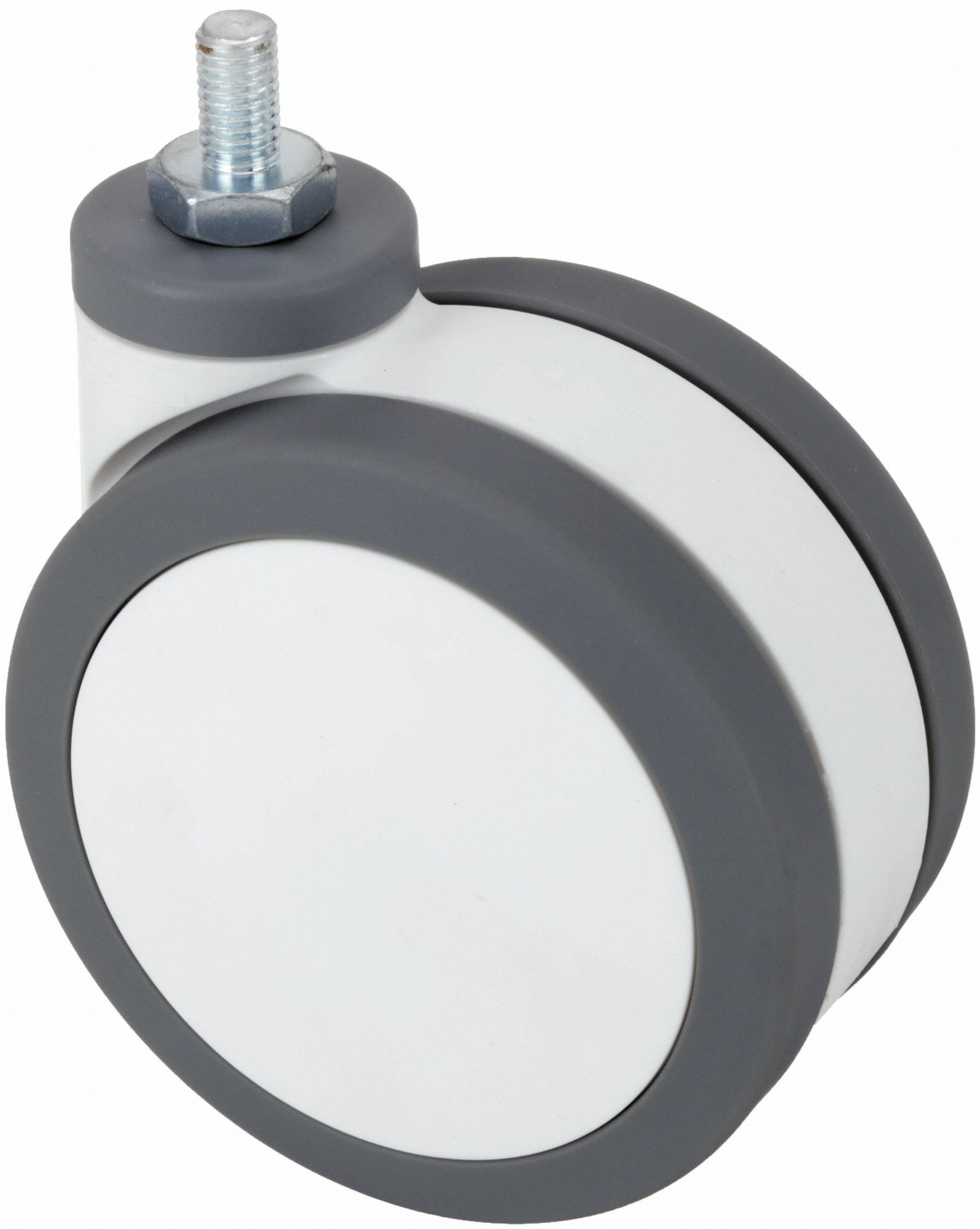 APPROVED VENDOR TWIN-WHEEL THREADED STEM CASTER,4-15/16" - Stem Casters ...