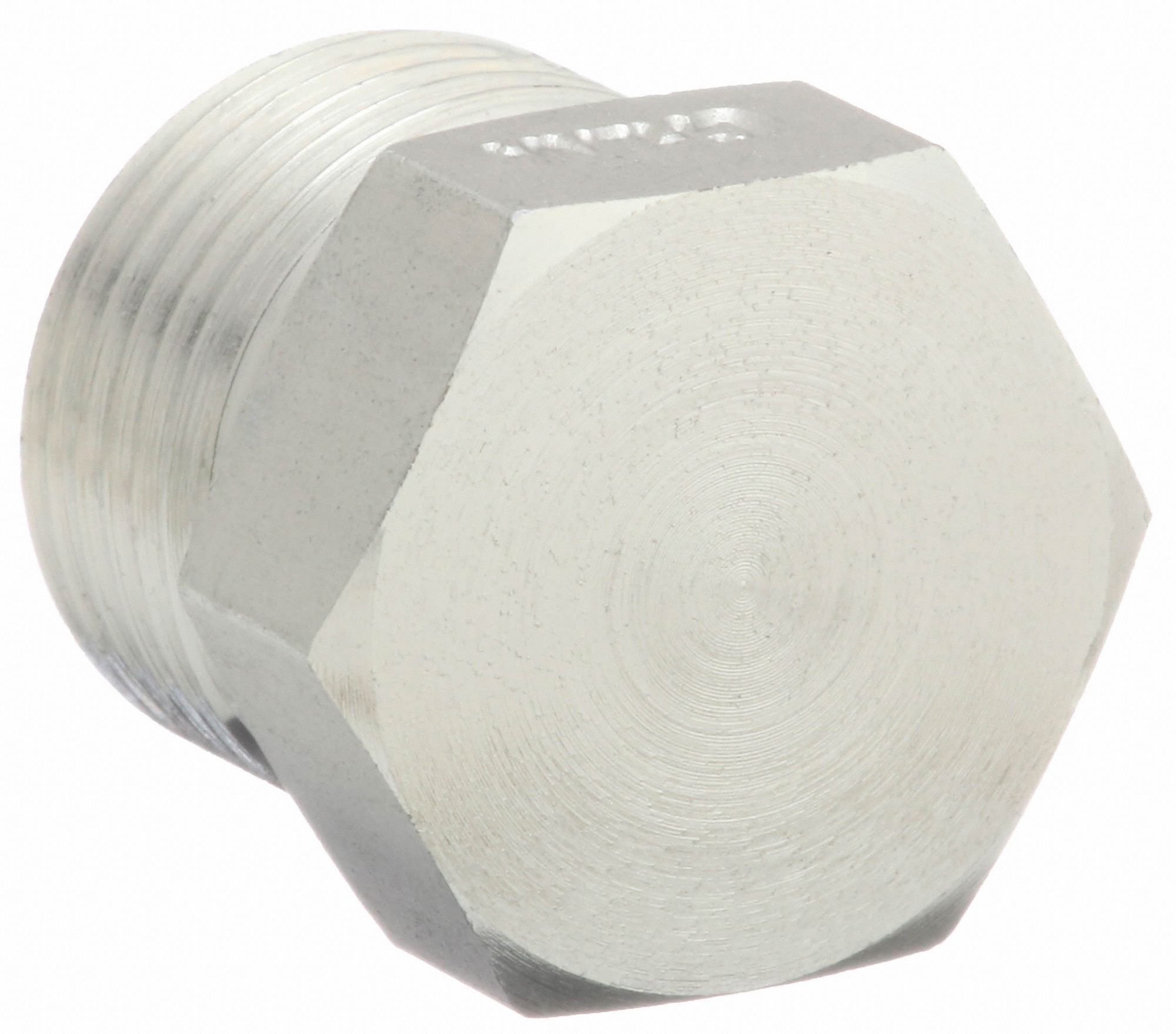 PARKER Hydraulic Hose Plug: Steel, 1/2 in Fitting Size, 9,200 psi Max ...