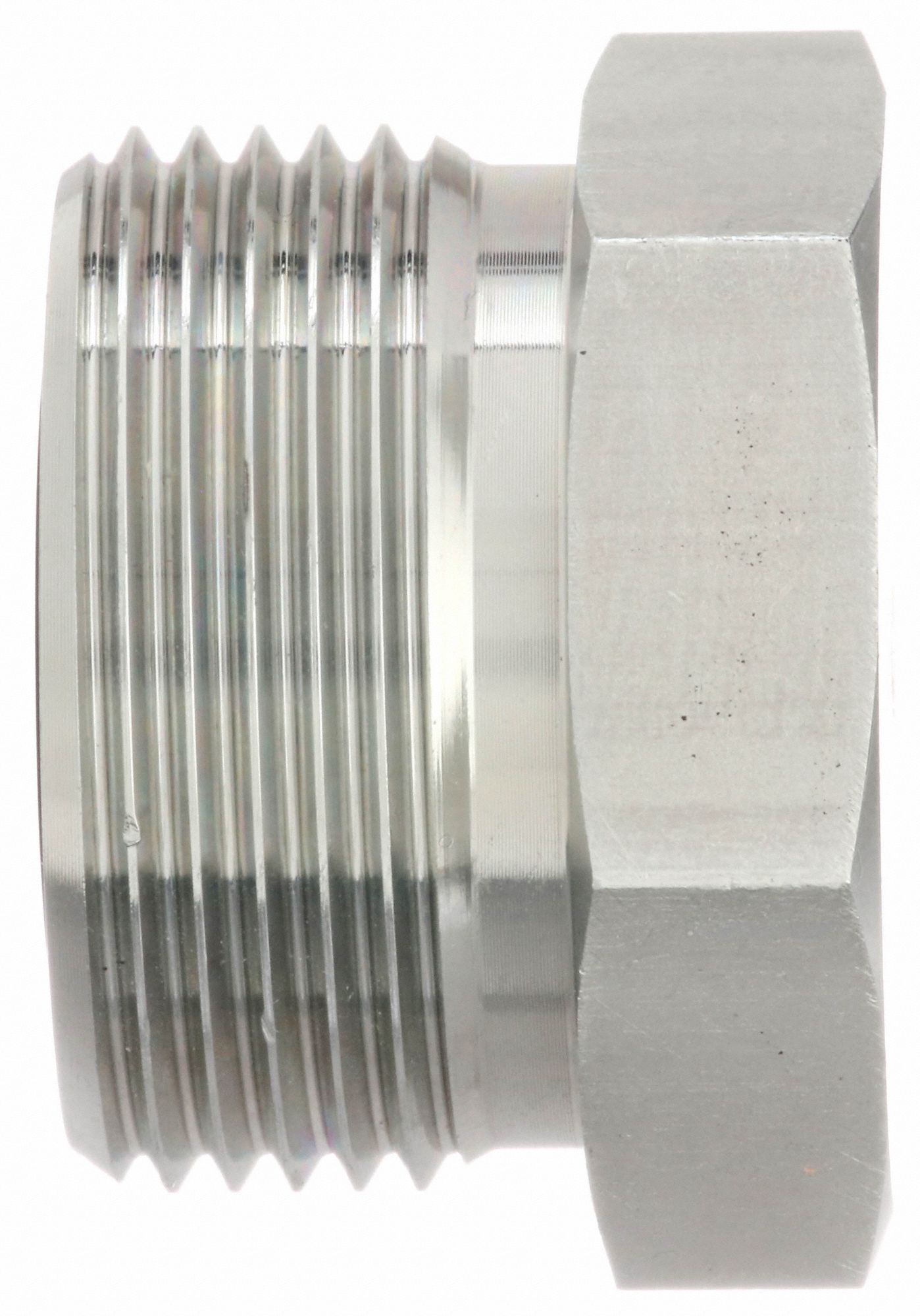 PARKER Hydraulic Hose Plug: Steel, 1 in Fitting Size, 6,000 psi Max ...