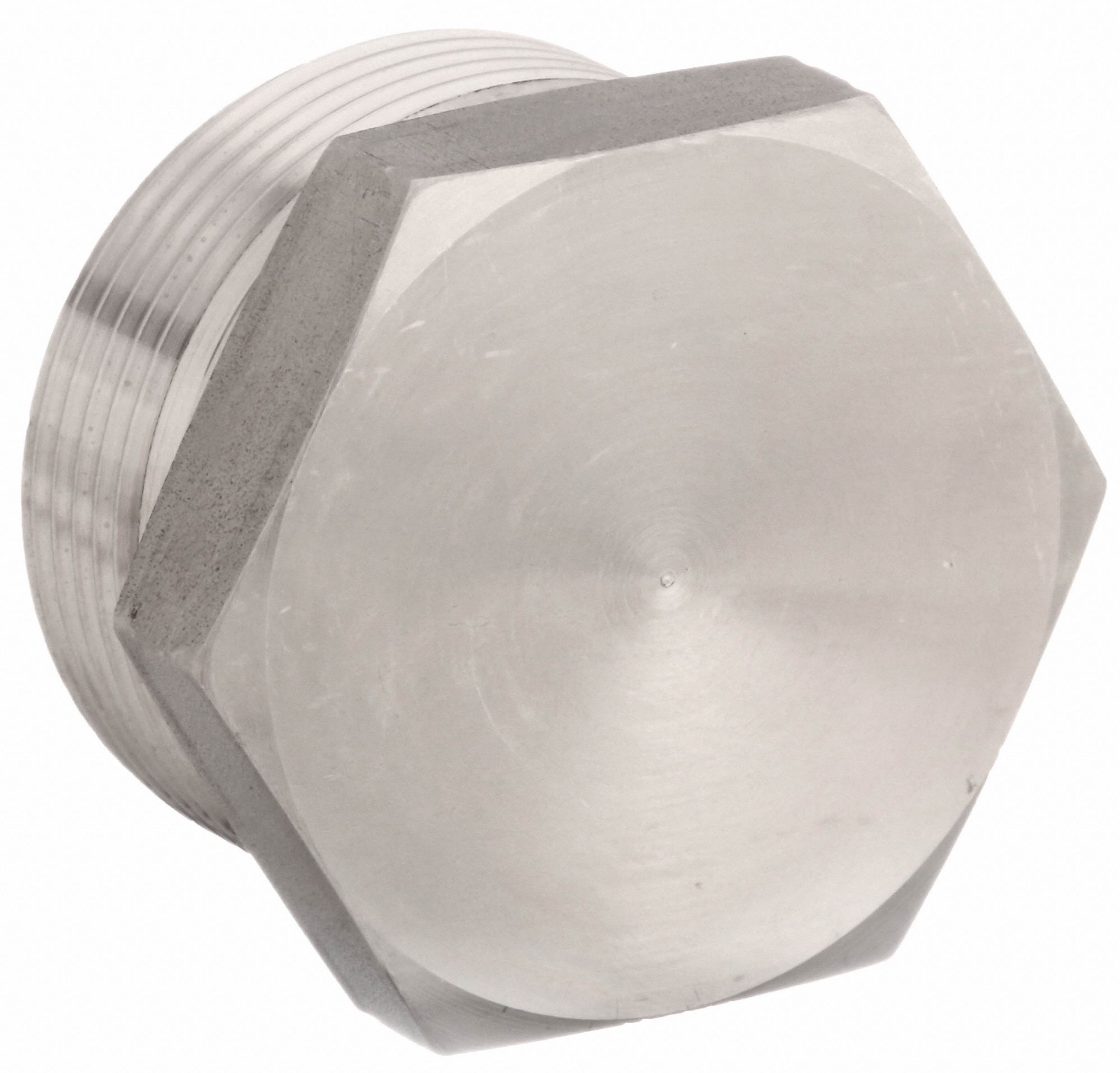 PARKER Hydraulic Hose Plug: Stainless Steel, 1 1/4 in Fitting Size ...