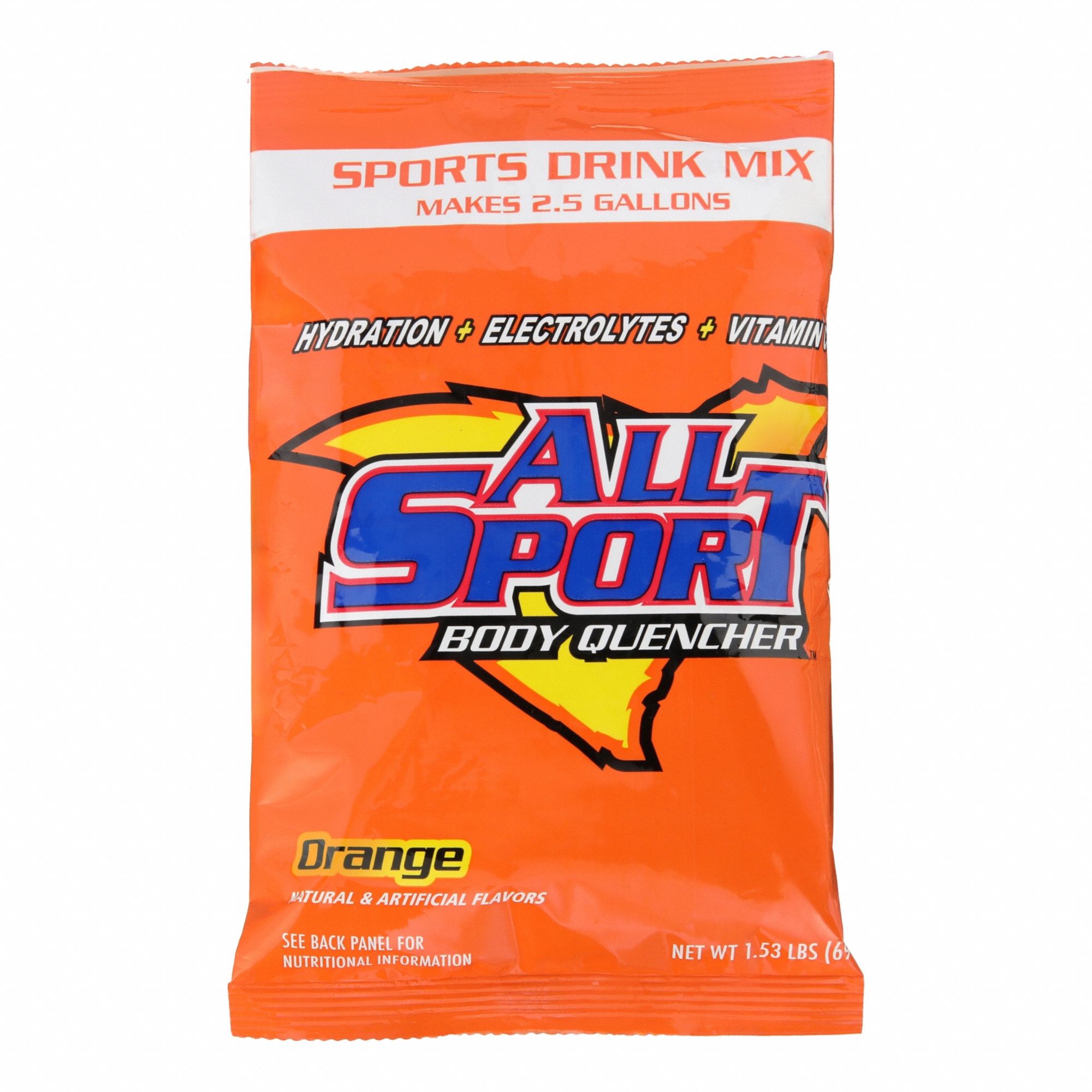 ALL SPORT, Orange, Bulk, Sports Drink Mix - 491N04|10125068 - Grainger