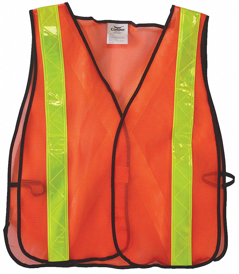 CONDOR, X, Universal, Safety Vest - 491R72|491R72 - Grainger