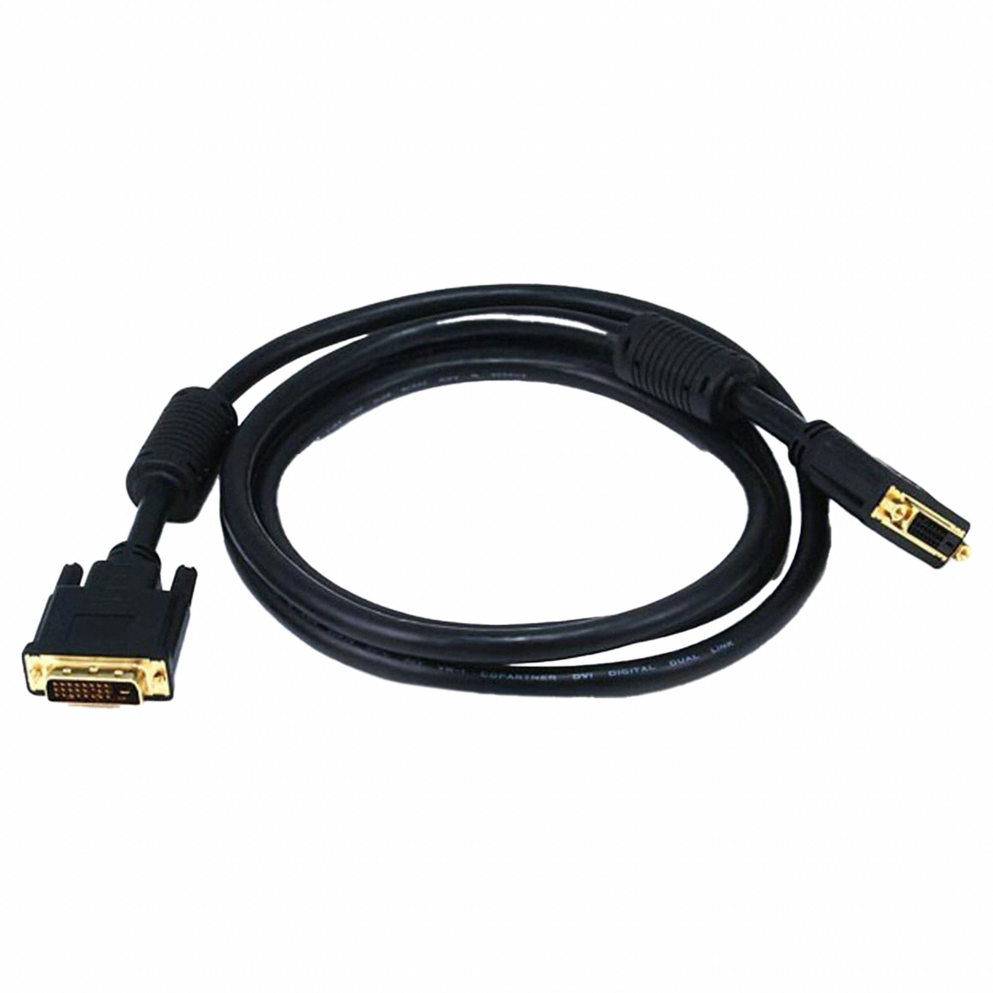 MONOPRICE, DVI-D Male to DVI-I Female Connection, 6 ft Cable Lg ...