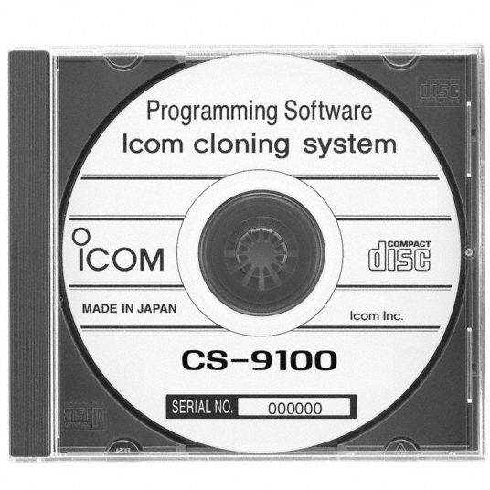 ICOM, Fits Icom, For 9100 Series, Programming Software - 492D94|CS9100 ...