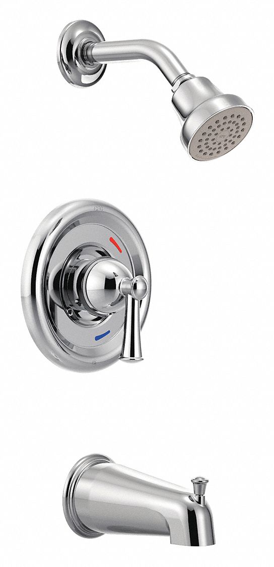 CFG, Capstone, 1.75 gpm Fixed Showerhead Flow Rate, Tub and Shower Trim ...