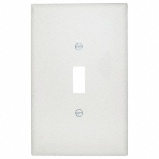 Toggle, Plastic, Toggle Switch Wall Plate - 492P59|62054 - Grainger