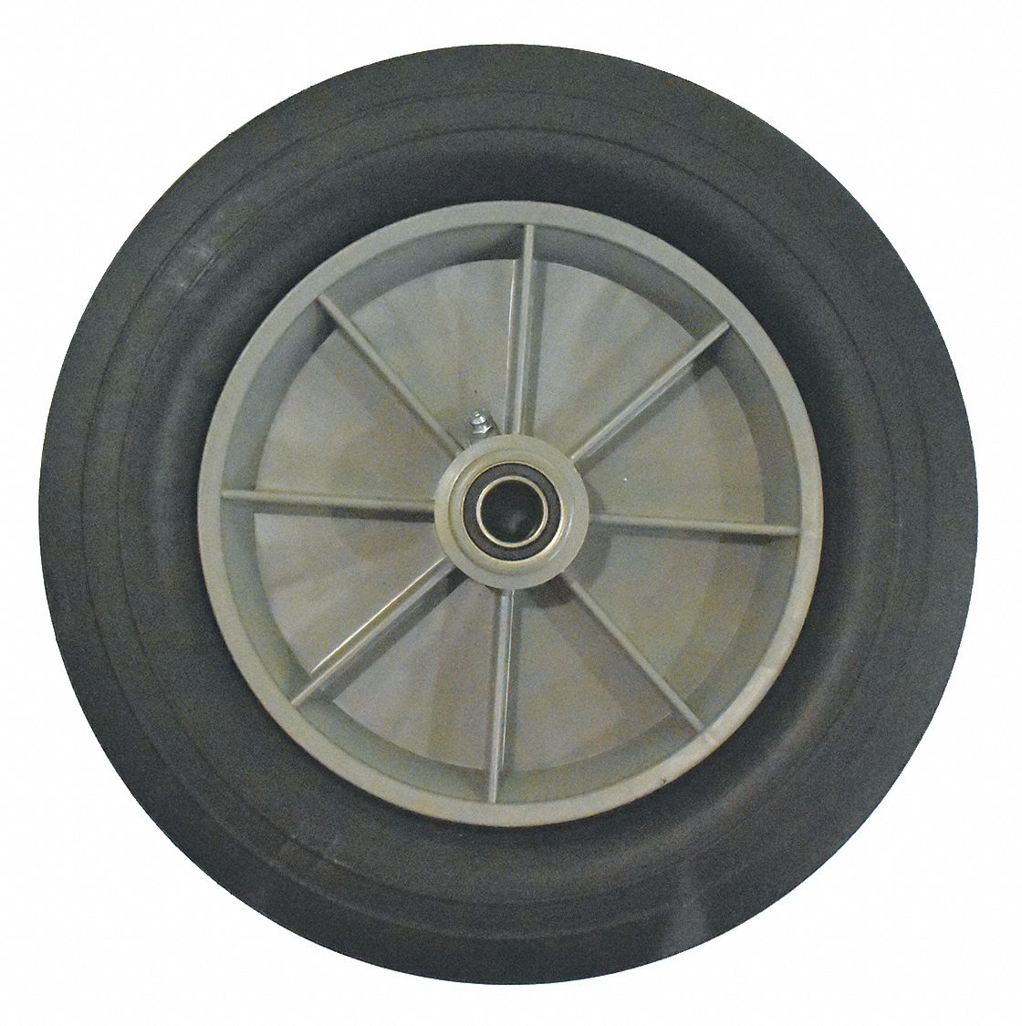850 lb Load Capacity, 12 in Overall Lg, Wheel, 12" with Lock Nut ...