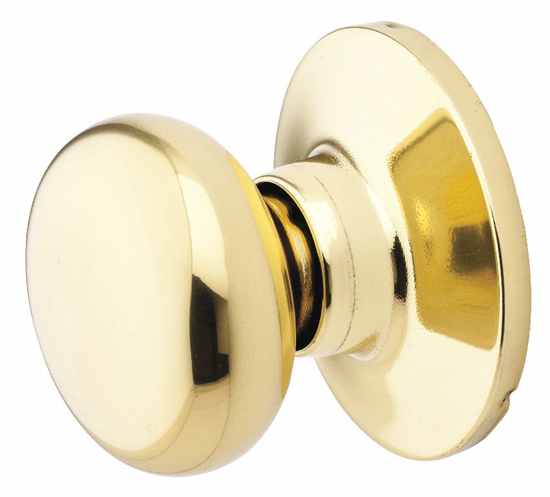 MASTER LOCK, Passage Knob Locksets, Brass, Door Lockset - 492W03|BC0503BOX - Grainger
