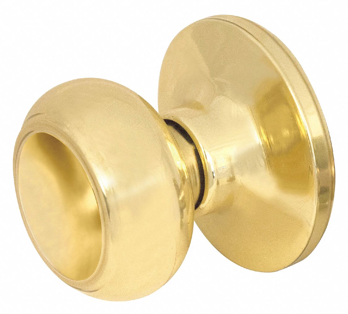 MASTER LOCK, Passage Knob Locksets, Brass, Door Lockset - 492W45 ...