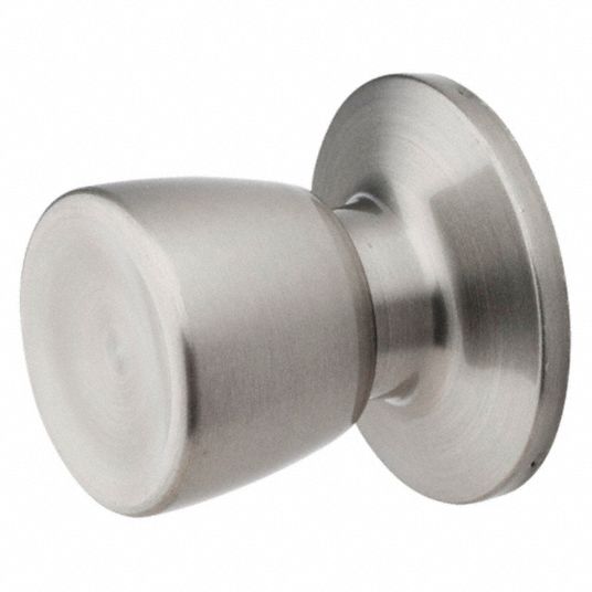 MASTER LOCK, Passage Knob Locksets, Nickel, Door Lockset - 492W59 ...