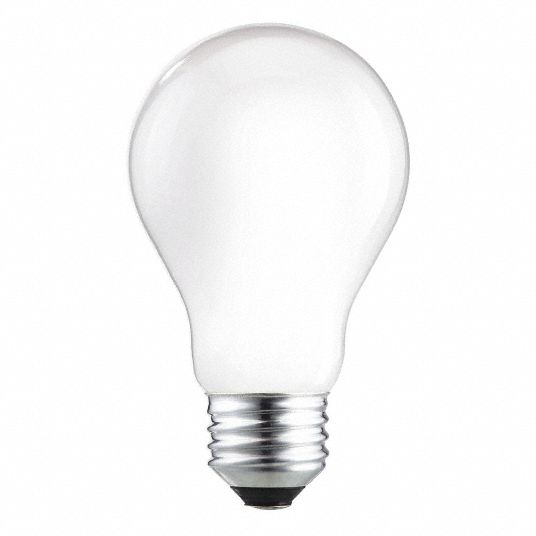 PHILIPS, Medium Screw (E26), Halogen, Halogen Bulb - 492Z31|53A19/EV ...