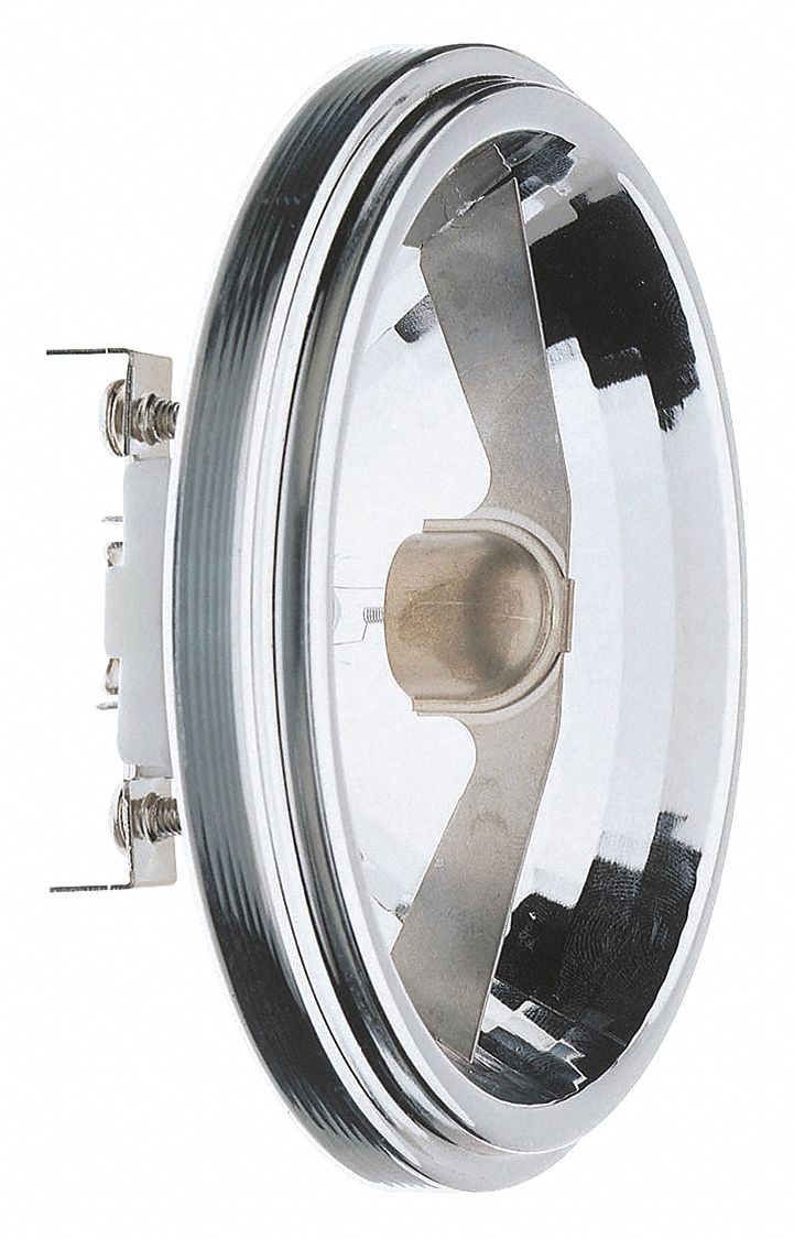 PHILIPS Halogen Bulb, AR111, Screw Terminal/Plug-In Prong (G53), Lumens ...