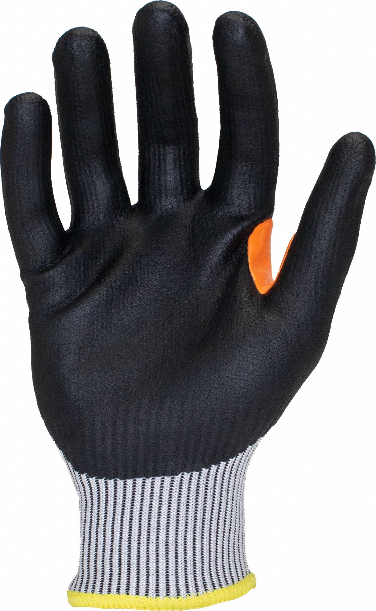IRONCLAD Coated Gloves: M ( 8 ), ANSI Cut Level A4, Palm, Dipped ...