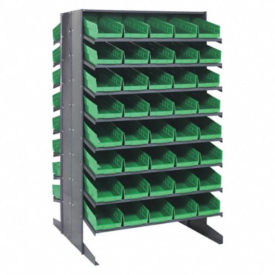 QUANTUM STORAGE SYSTEMS, 36 in x 36 in x 60 in, 2 Sided, Pick Rack ...