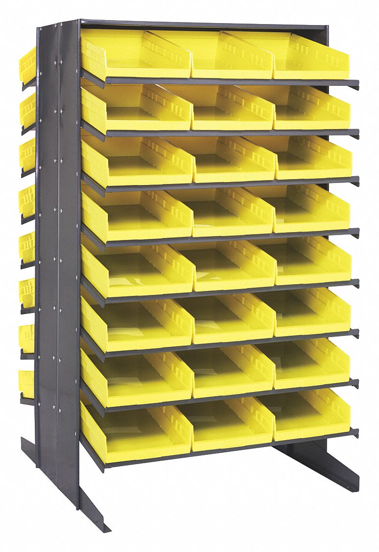 QUANTUM STORAGE SYSTEMS, 36 in x 36 in x 60 in, 2 Sided, Pick Rack ...