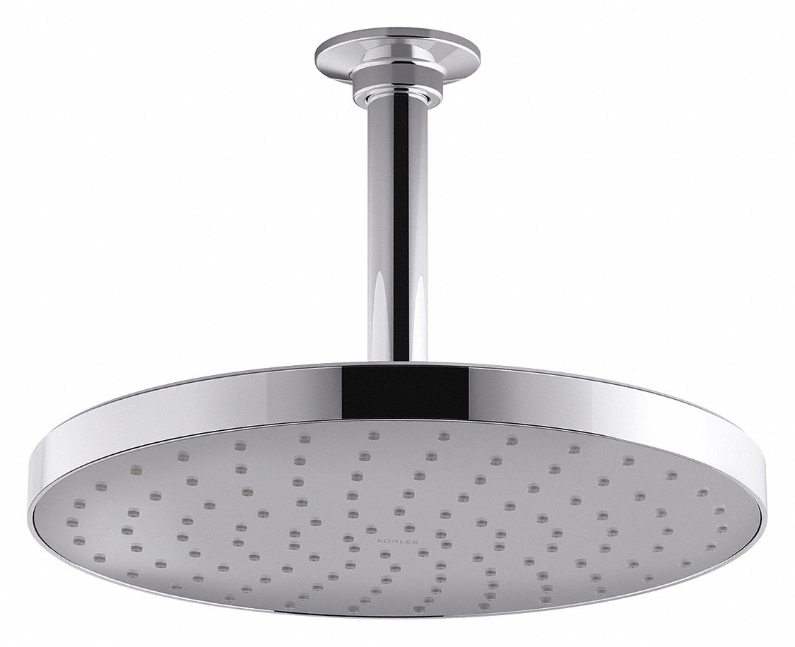 KOHLER, K-76465-CP, Fixed Showerhead - 493J11|K-76465-CP - Grainger