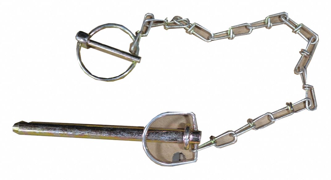 GARLOCK SAFETY SYSTEMS, 4 7/8 in x 3/8 in, Permanent, Pin - 493M62 ...