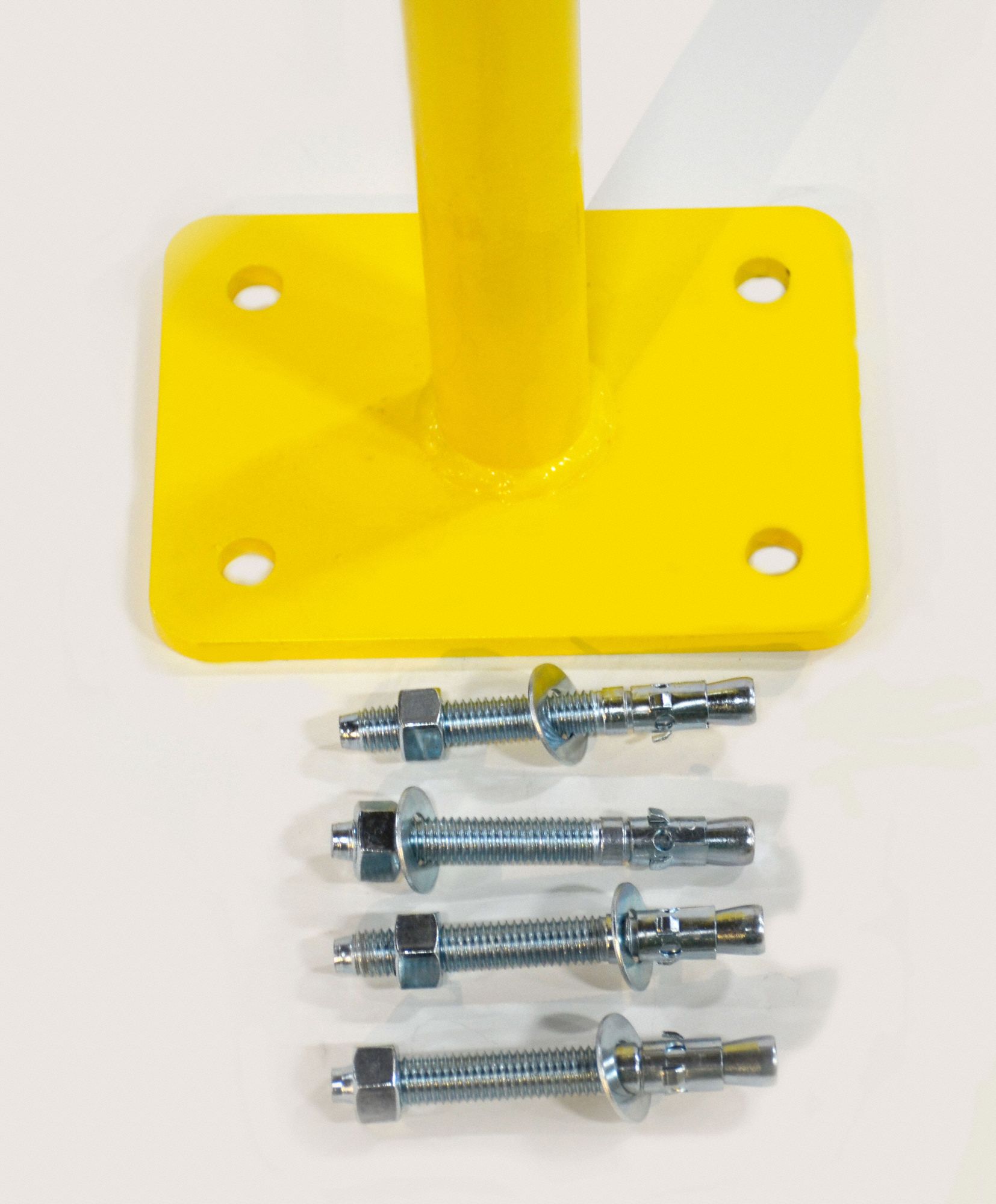 GARLOCK SAFETY SYSTEMS Gate Post: 38 1/2 in Post Ht, Galvanized, Steel ...